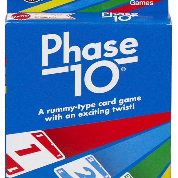 Mattel | Games | Mattel Phase Card Game | Poshmark
